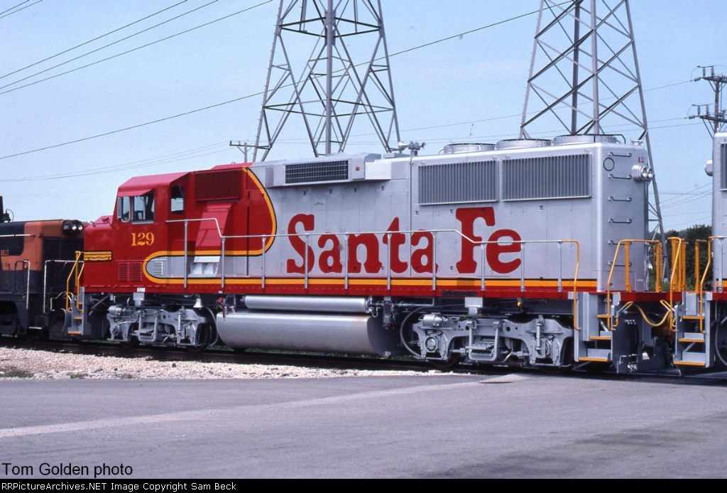 ATSF 129--New GP60M